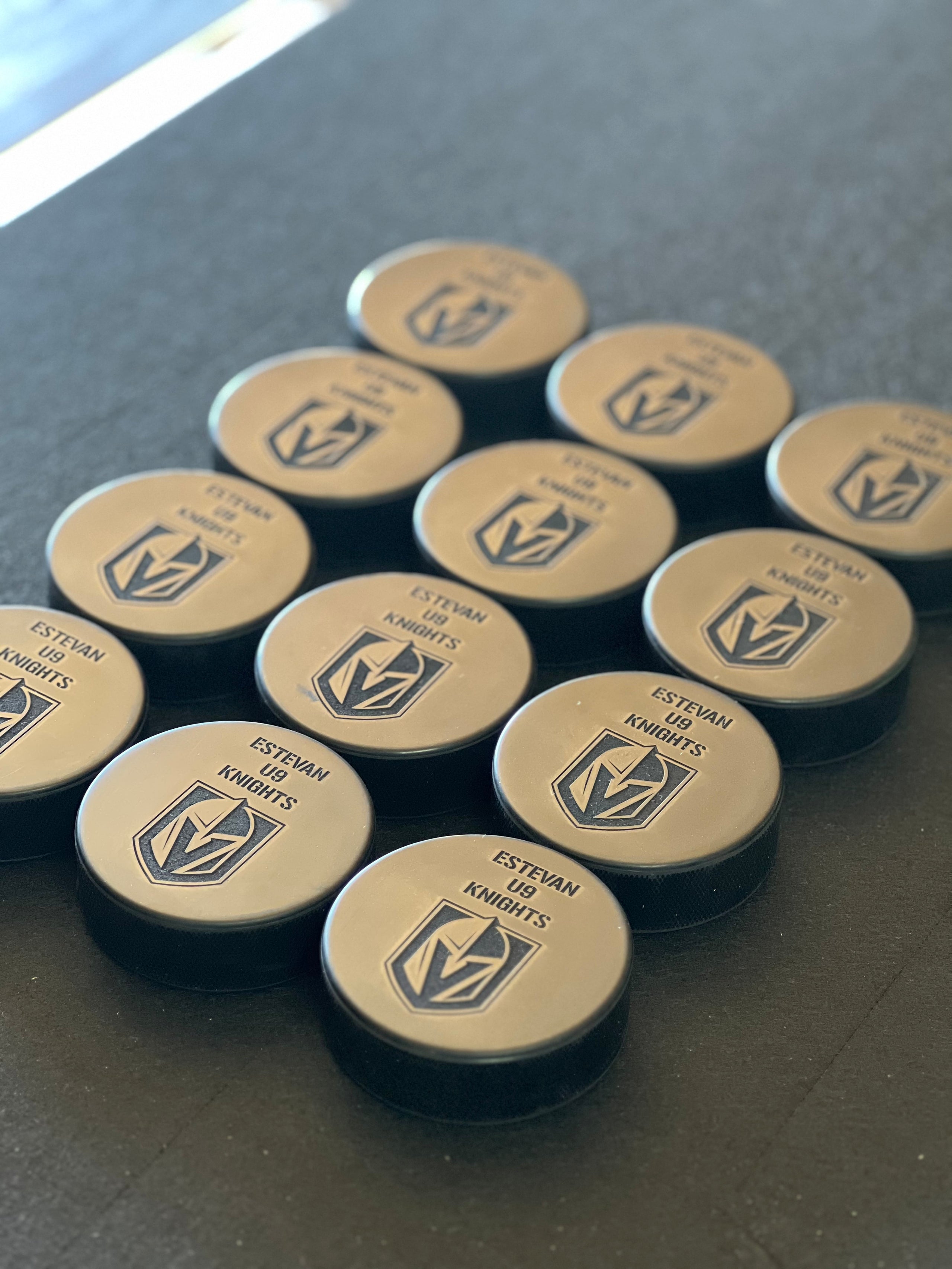 Personalized Hockey Pucks | Skylevel Custom Engravings & Designs